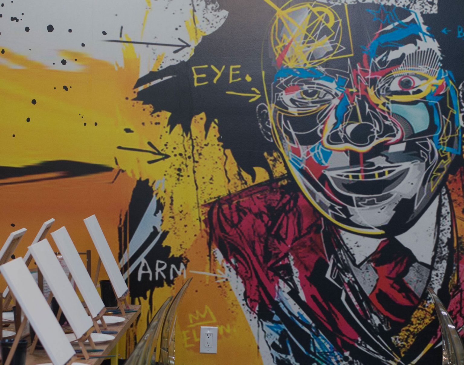 Paint like Picasso. Drink like Van Gogh. - Paint 'N Pour