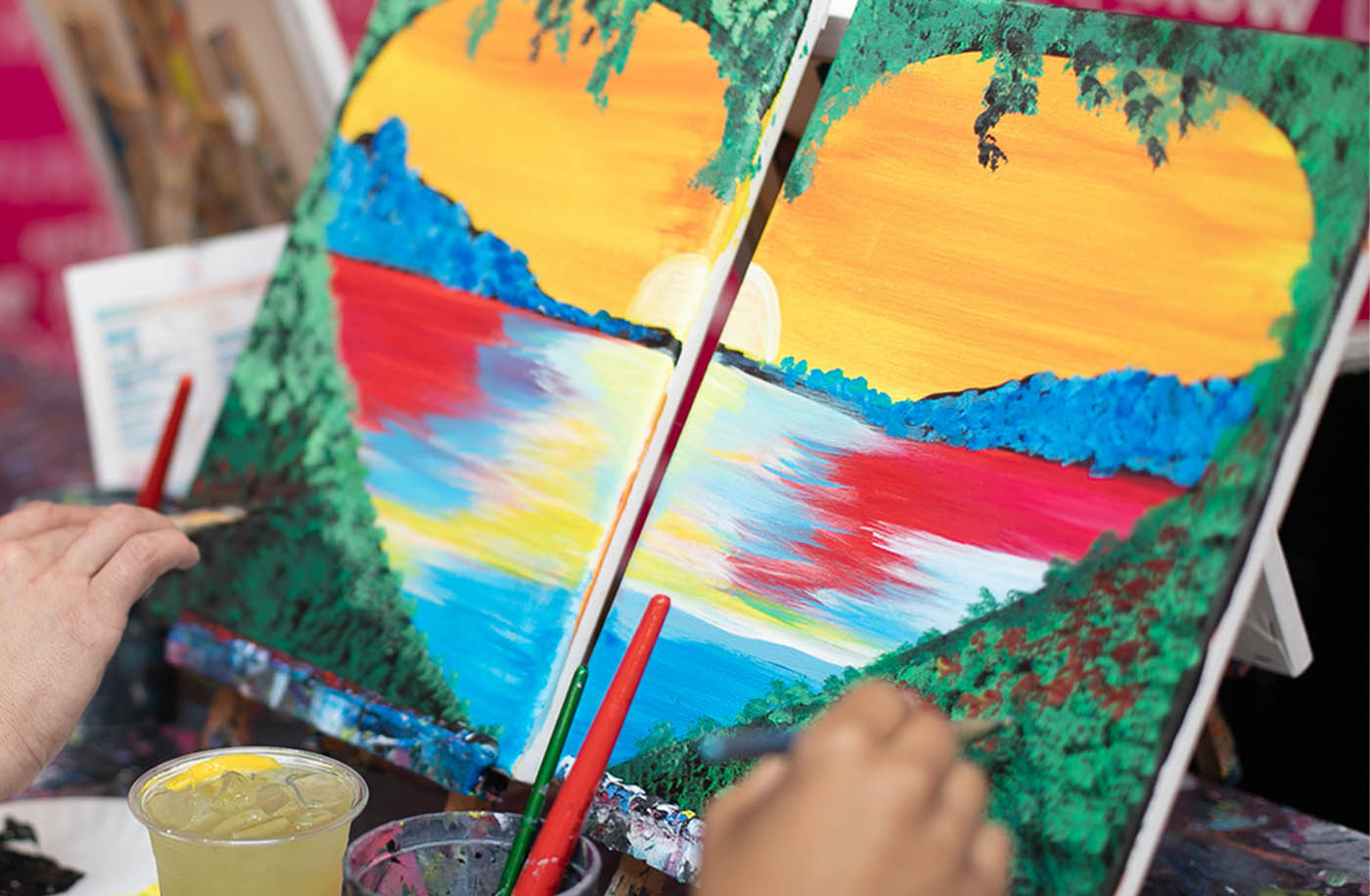 Paintings - Fun and Trendy Art at Paint 'N Pour NYC